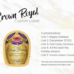 Whiskey Custom Sticker Label | Honey, Black, Green Apple, Salted ...