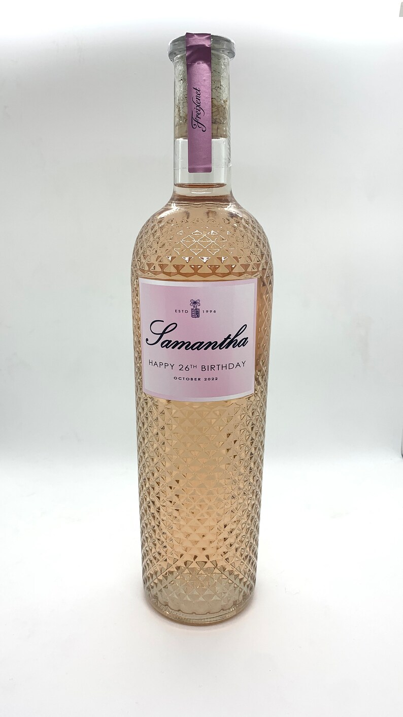 Freixenet Custom Sticker Label | IGT Rosé - Etsy