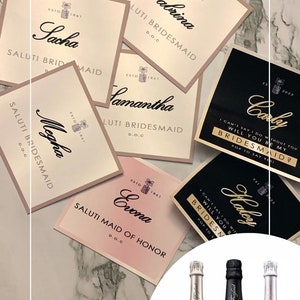 Freixenet Custom Sticker Label | Negro, Rosé, Prosecco - Etsy