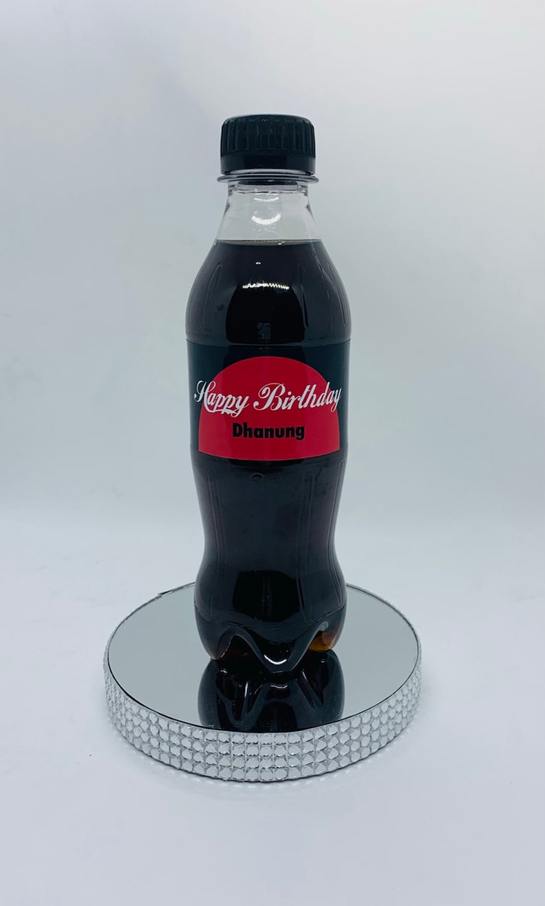 Coca Cola Bottle Custom Sticker Label | 200ml, 500ml, 710ml - Etsy
