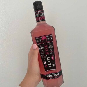 Pink Whitney Custom Sticker Label | 50ml, 200ml, 375ml, 750ml, 1000ml ...