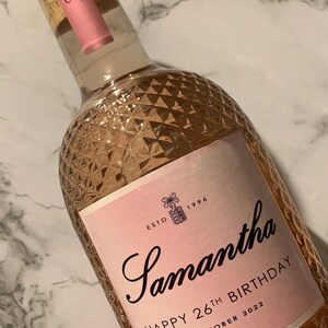 Freixenet Custom Sticker Label | IGT Rosé - Etsy