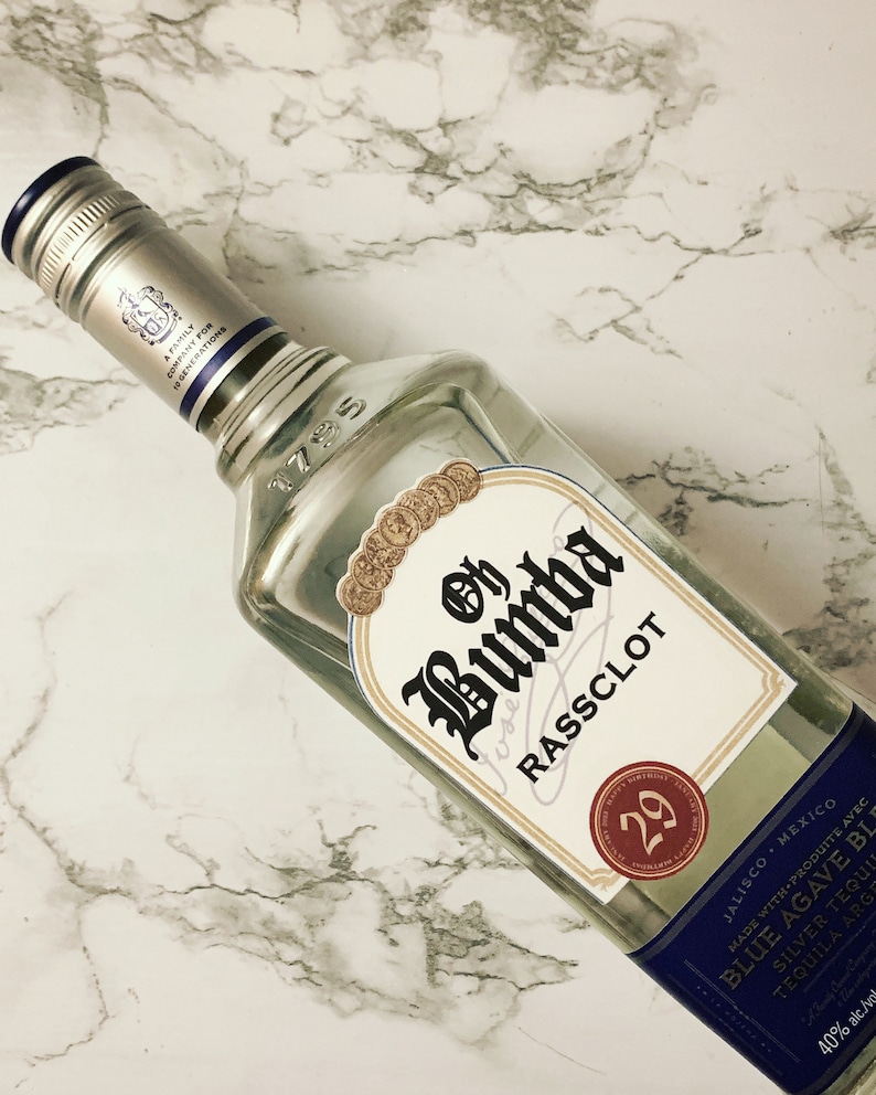 Jose Cuervo Custom Sticker Label | Silver, Gold | 200ml, 375ml, 750ml ...