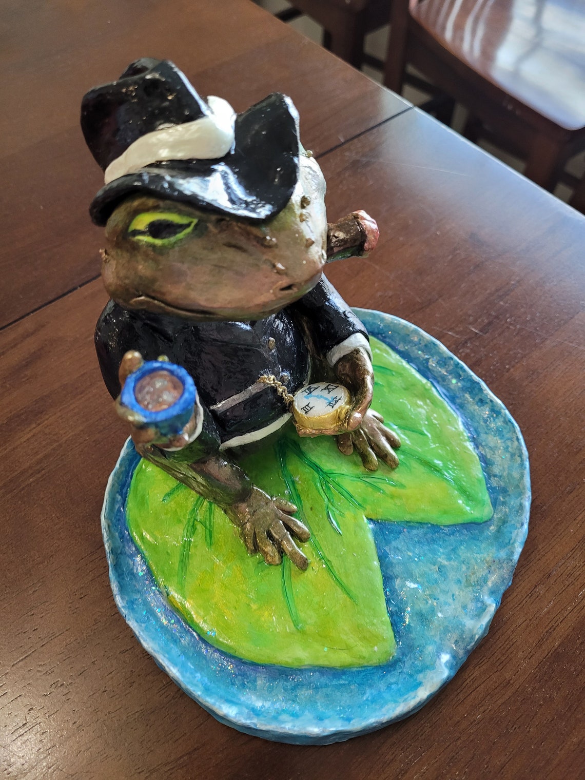 Gangster Cigar Smoking Toad Ashtray - Etsy UK