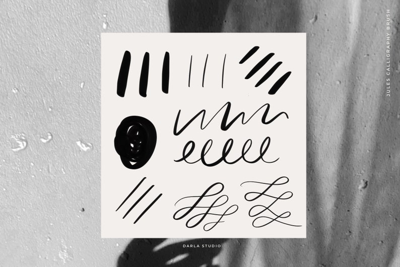 Jules Procreate Brush- Calligraphy Brush, Hand Lettering, Procreate ...