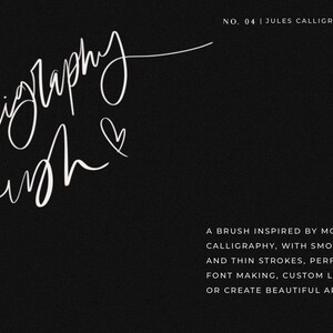 Jules Procreate Brush- Calligraphy Brush, Hand Lettering, Procreate ...