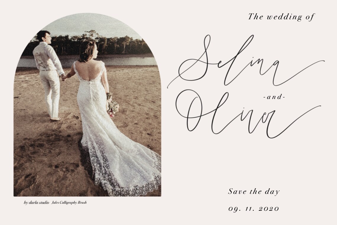 Jules Procreate Brush- Calligraphy Brush, Hand Lettering, Procreate ...