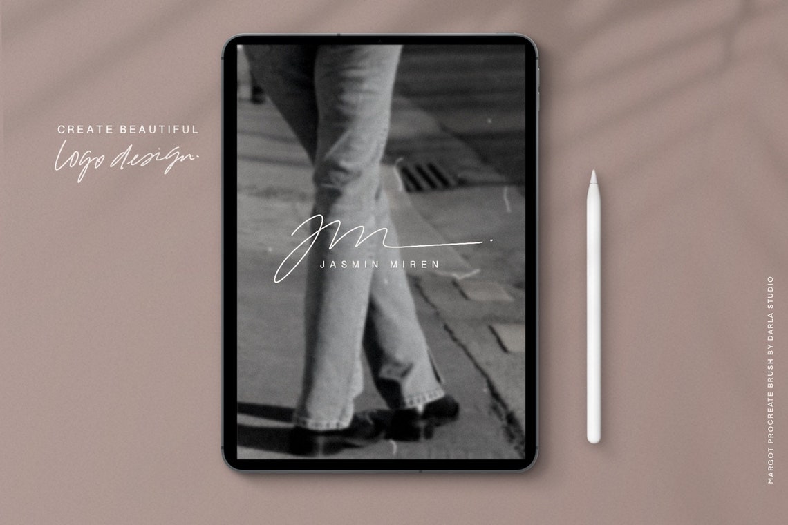 Margot Procreate Brush Calligraphy Brushes, Hand Lettering, Procreate ...