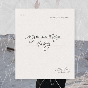 Margot Procreate Brush- Calligraphy Brushes, Hand Lettering, Procreate ...