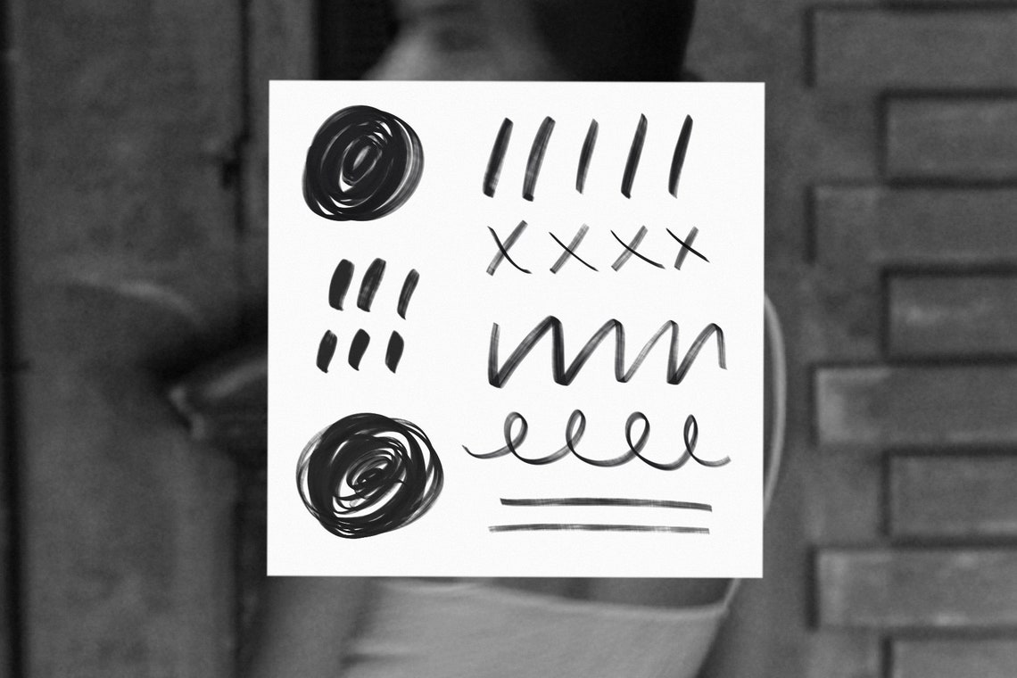 Sharpie Procreate Brush, Dry Marker, iPad Lettering (digital Download ...