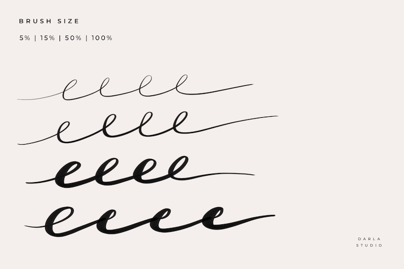 Jules Procreate Brush- Calligraphy Brush, Hand Lettering, Procreate ...