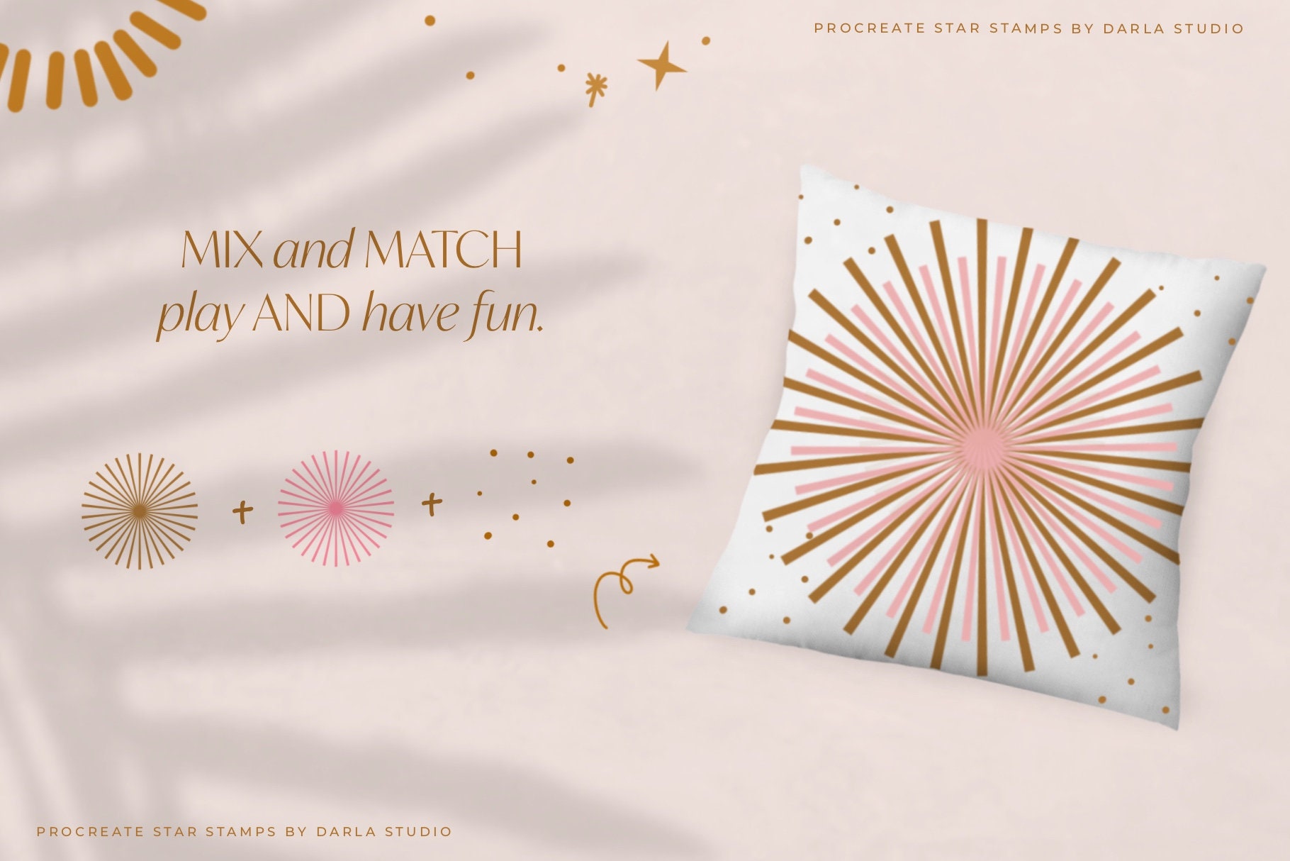 Procreate Star Stamp Brush, Procreate Brushes, Star Brush for Procreate ...