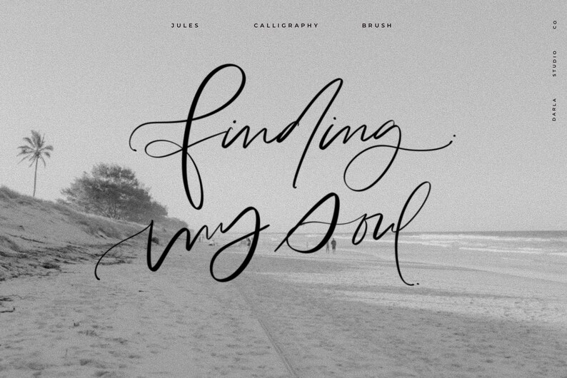 Jules Procreate Brush- Calligraphy Brush, Hand Lettering, Procreate ...