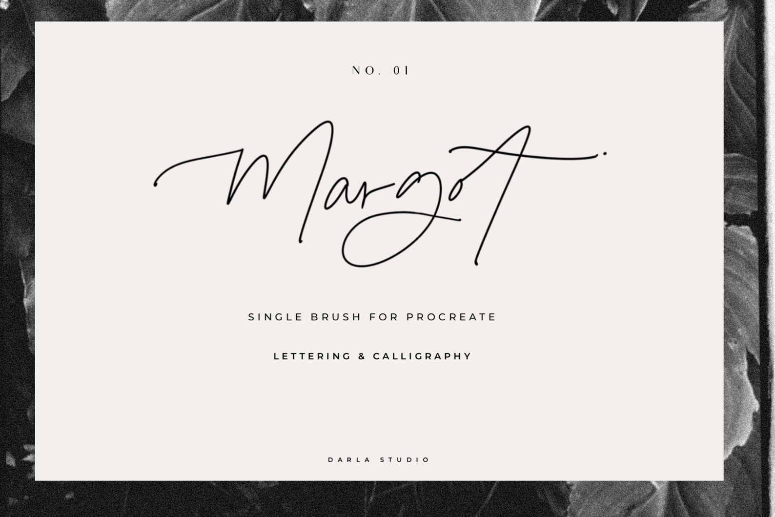 Margot Procreate Brush- Calligraphy Brushes, Hand Lettering, Procreate ...