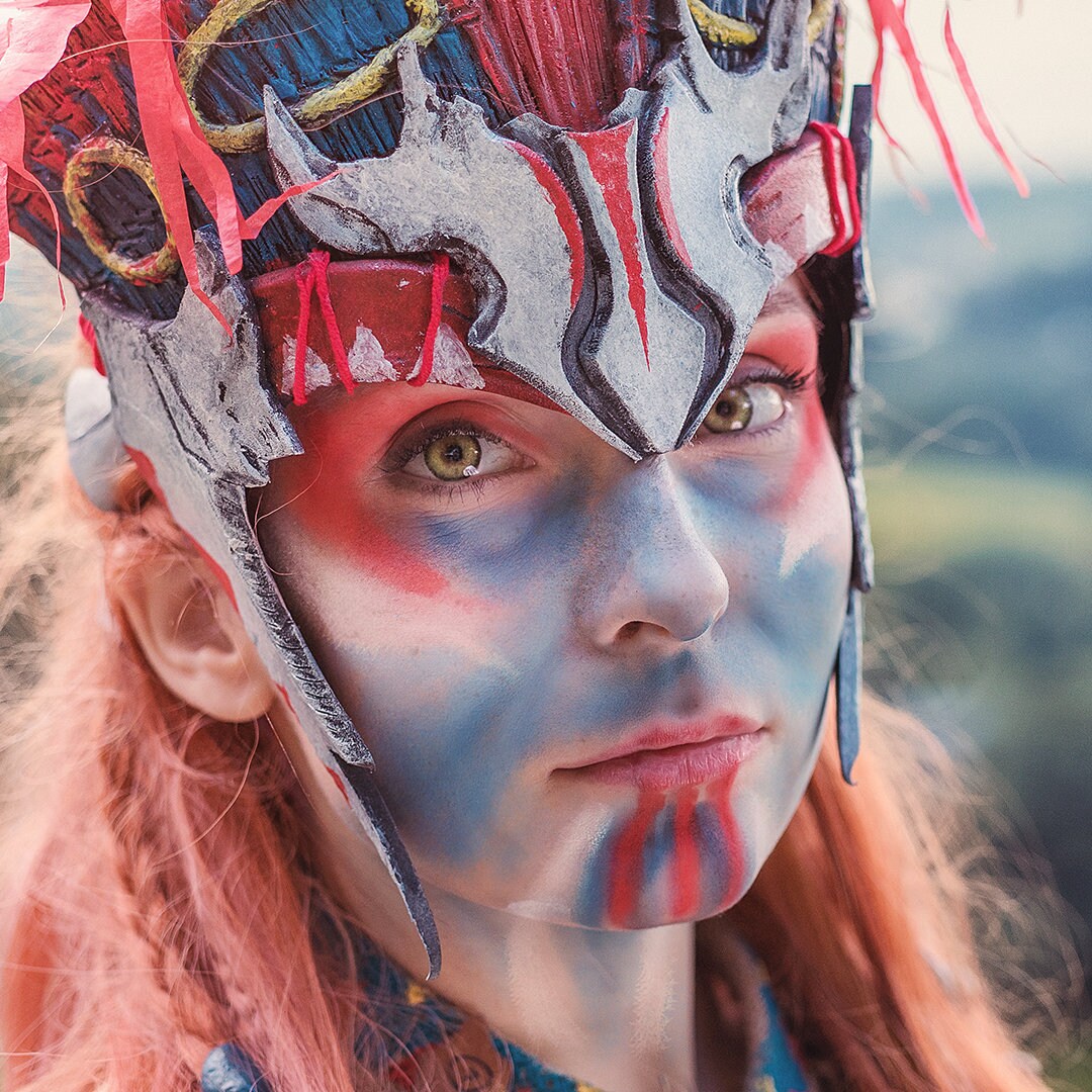 Cosplay Pattern - Aloy Tenakth Recon // Headpiece // Digital Pattern - Etsy