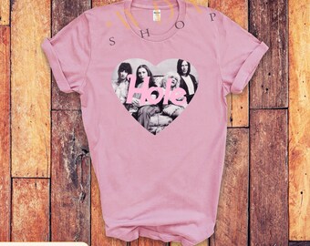 Heart Band Shirt | Etsy