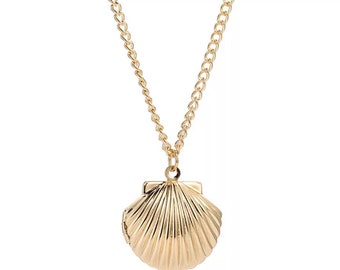 Little Mermaid Shell Necklace - Etsy