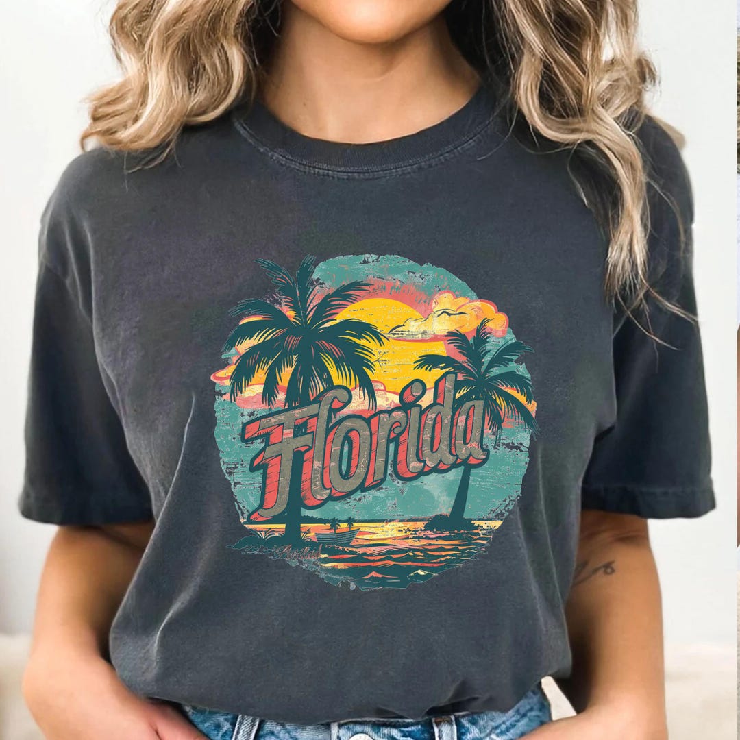 Comfort Colors Shirt, Florida Shirt, Florida Travel Tee, Florida ...