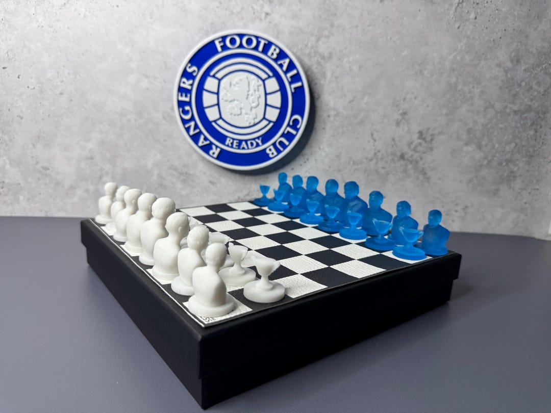 Rangers Legends MINI Chess Set - Etsy UK
