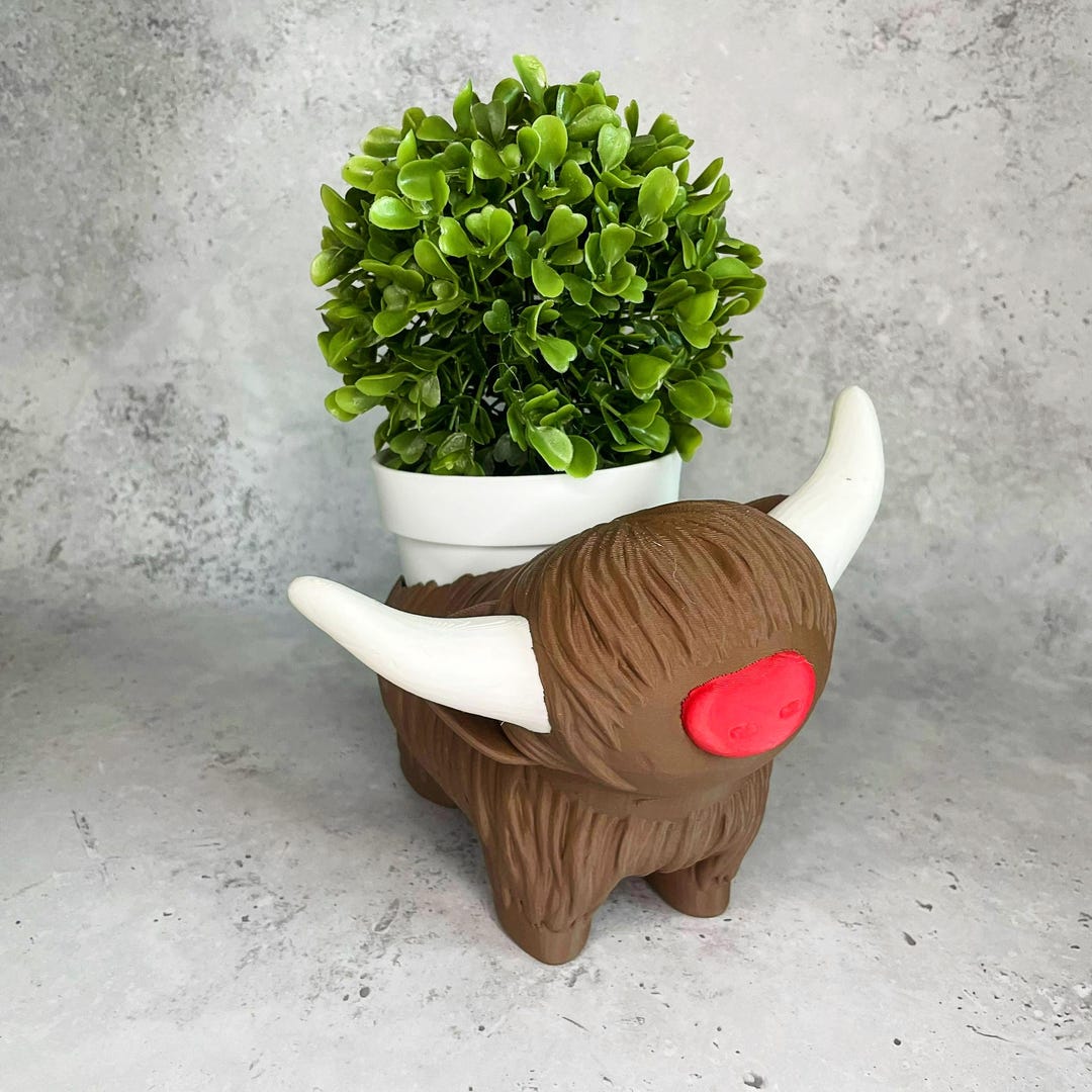 Highland Cow Model - Etsy