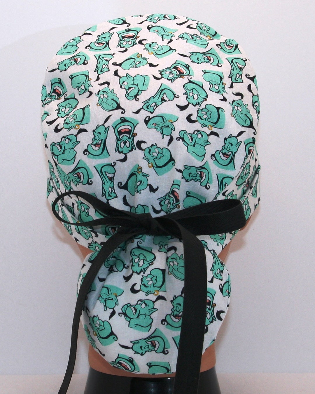 Faces of Genie Ponytail Surgical Scrub Cap 2209 - Etsy
