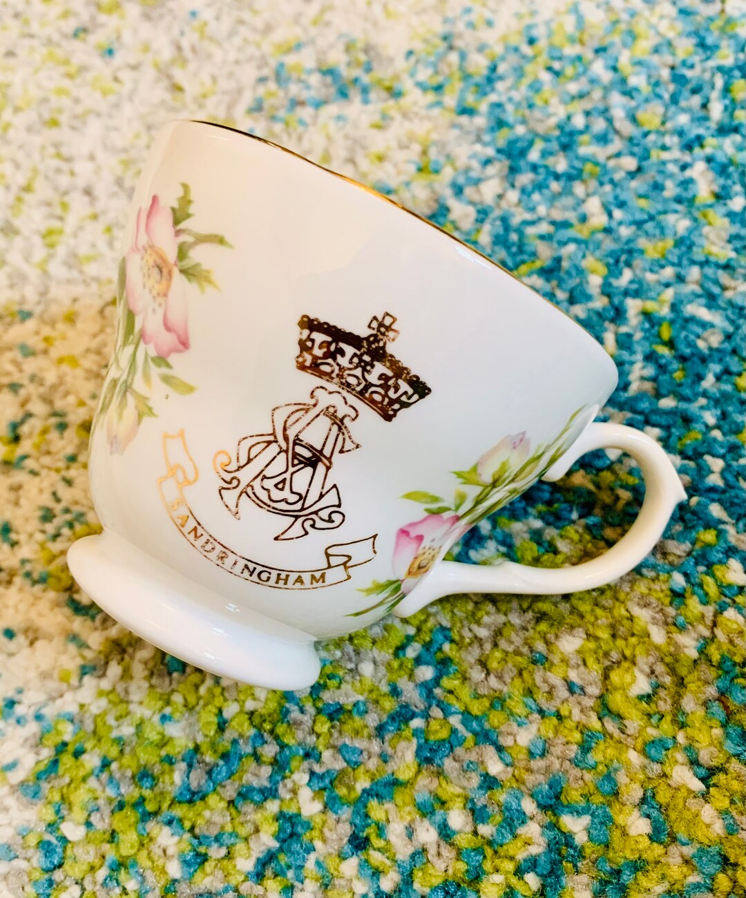 Royal Sandringham Teacup – Elegant Bone China With M.G. Norwich Stamp ...