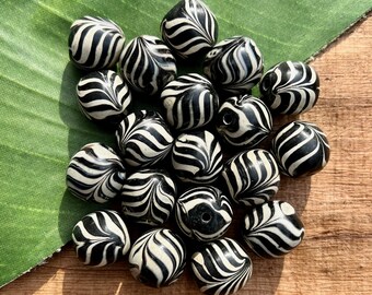 Zebra Beads - Etsy