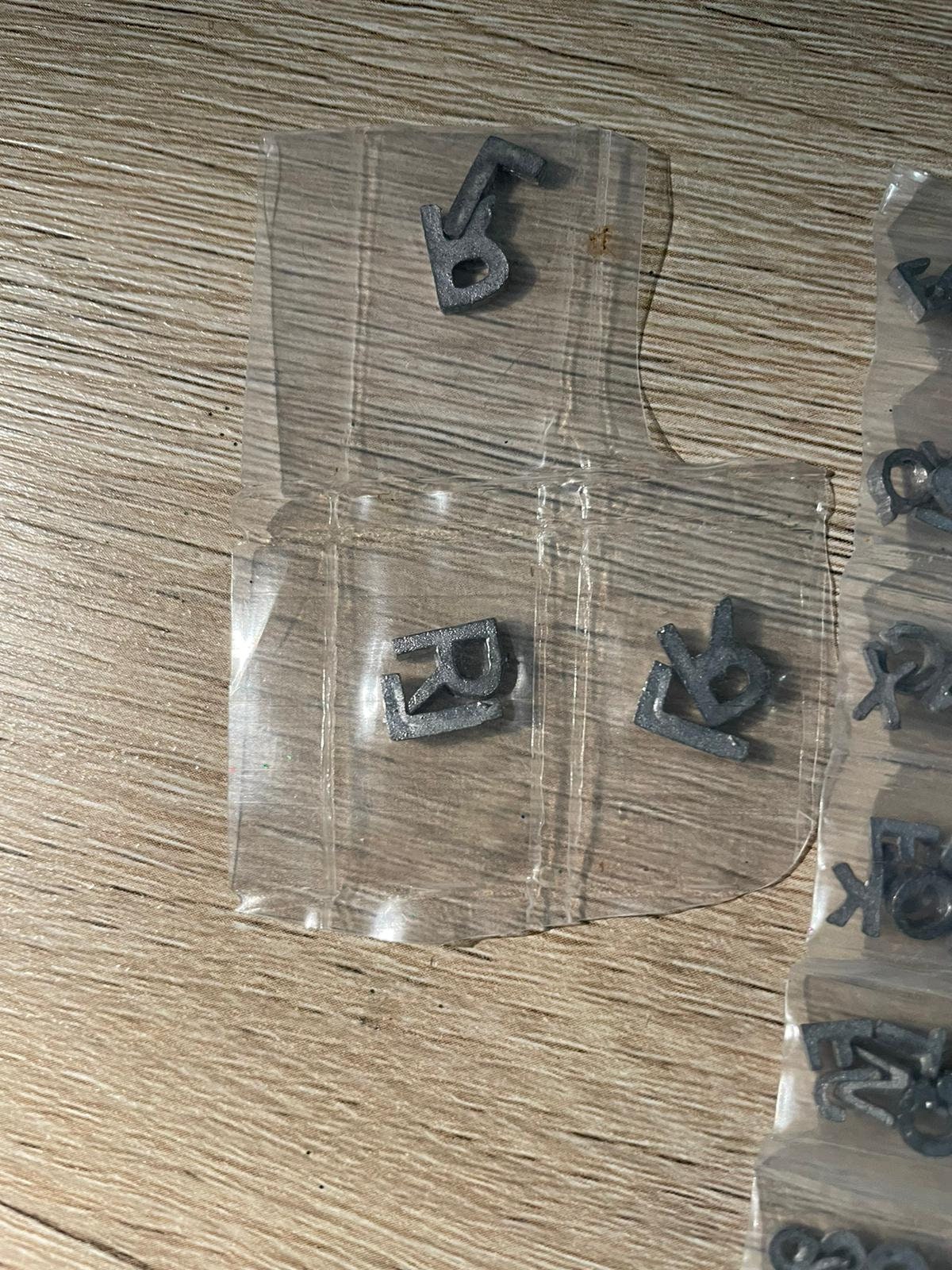 X-ray Marker Lead Letters - Etsy