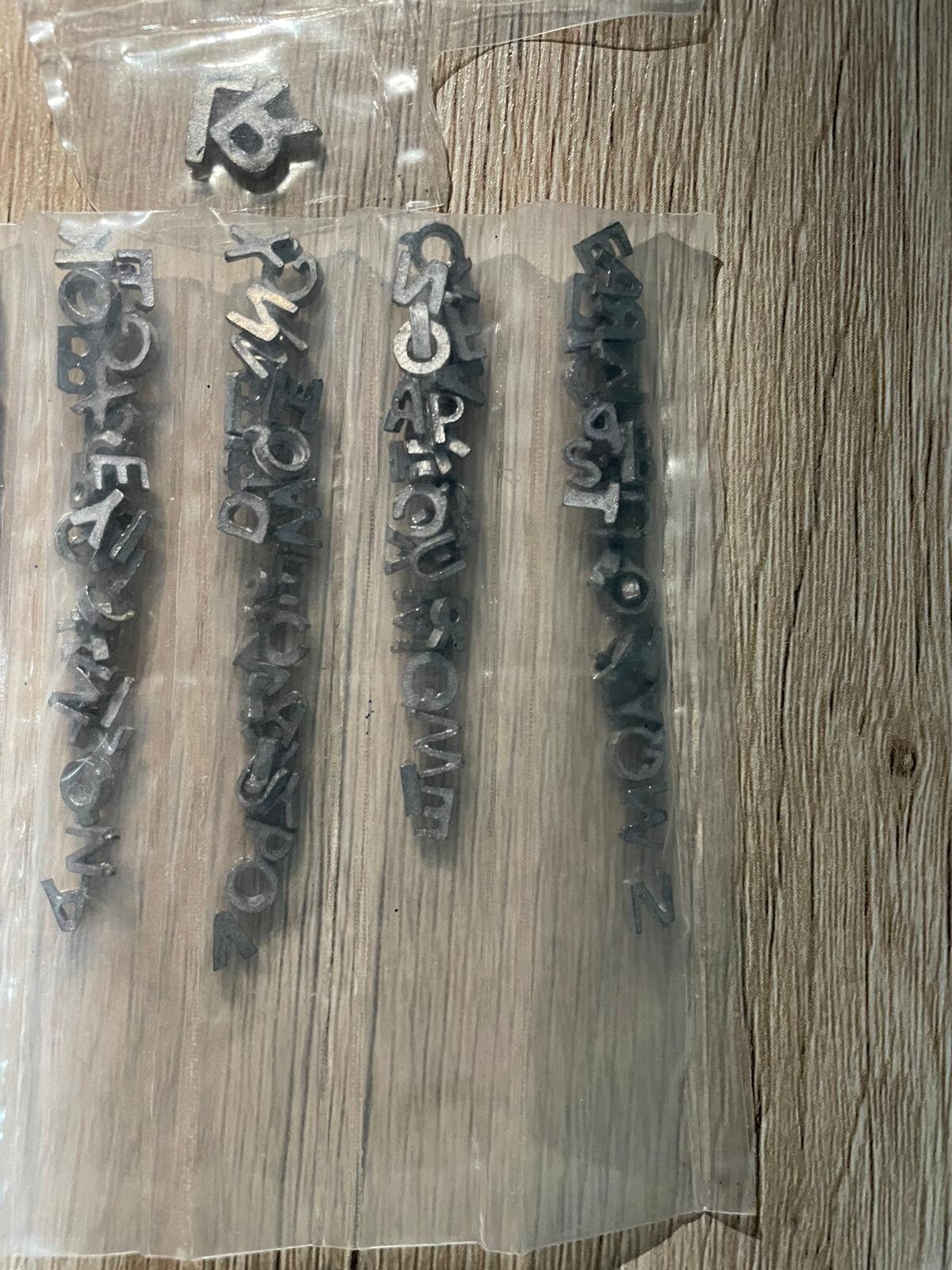 X-ray Marker Lead Letters - Etsy