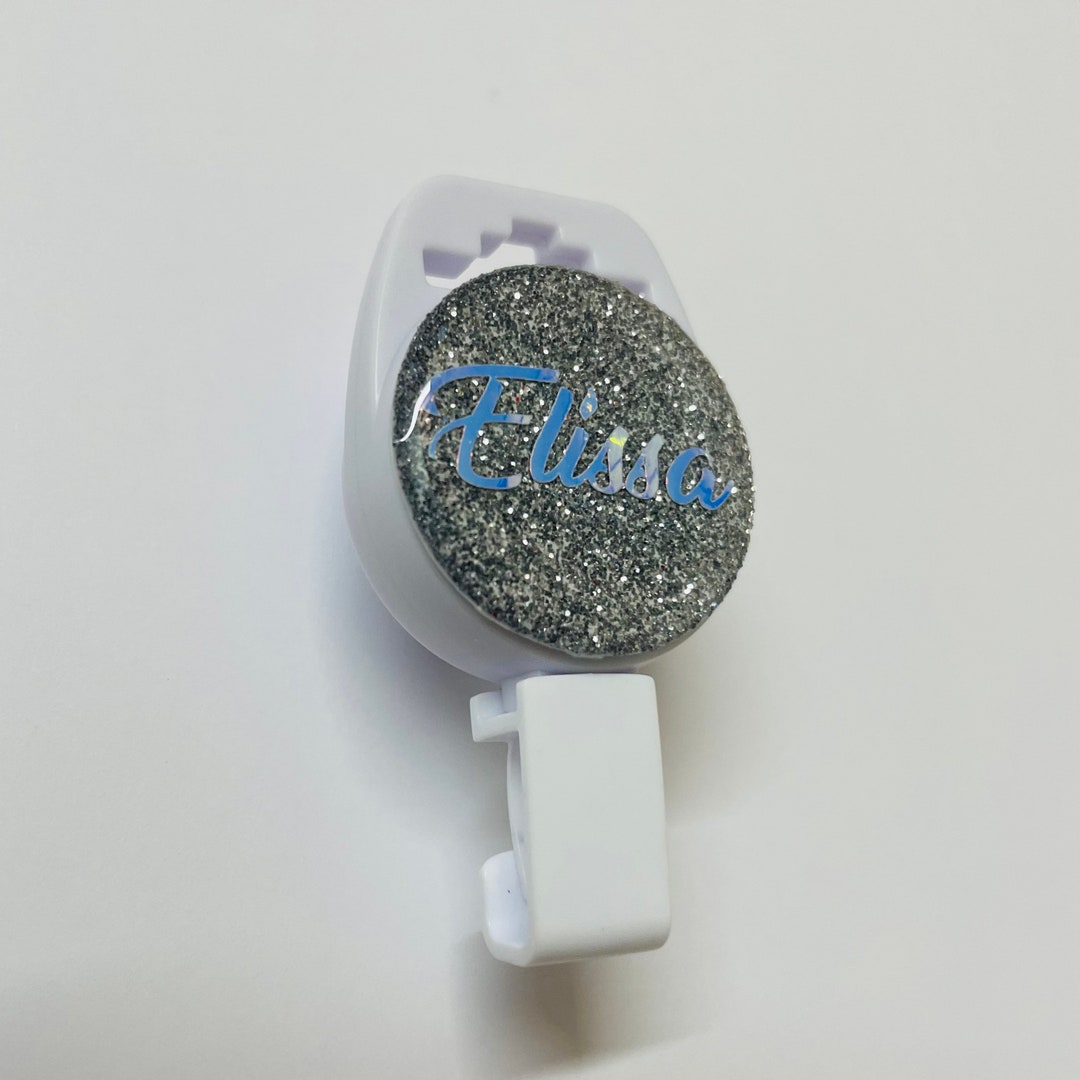 Badge Reel Customised With Name. MRI Safe Hospital Badge - Etsy