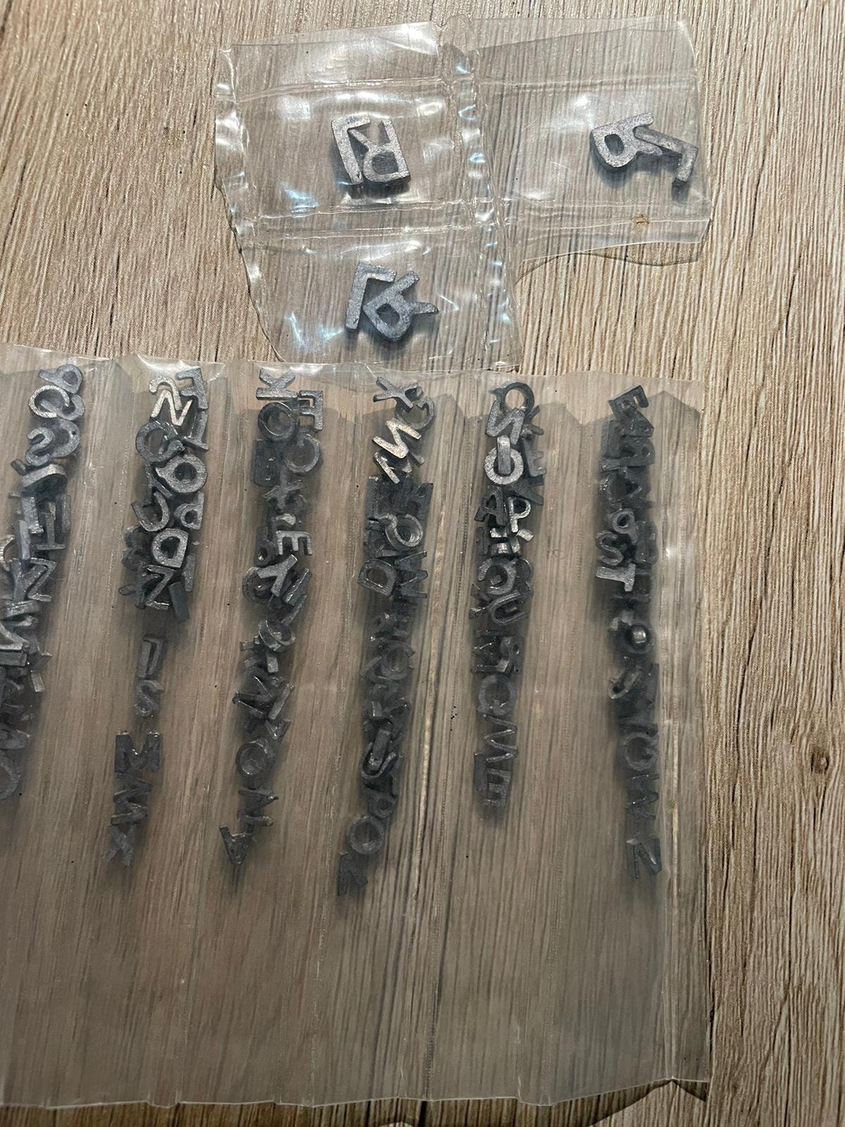 X-ray Marker Lead Letters - Etsy