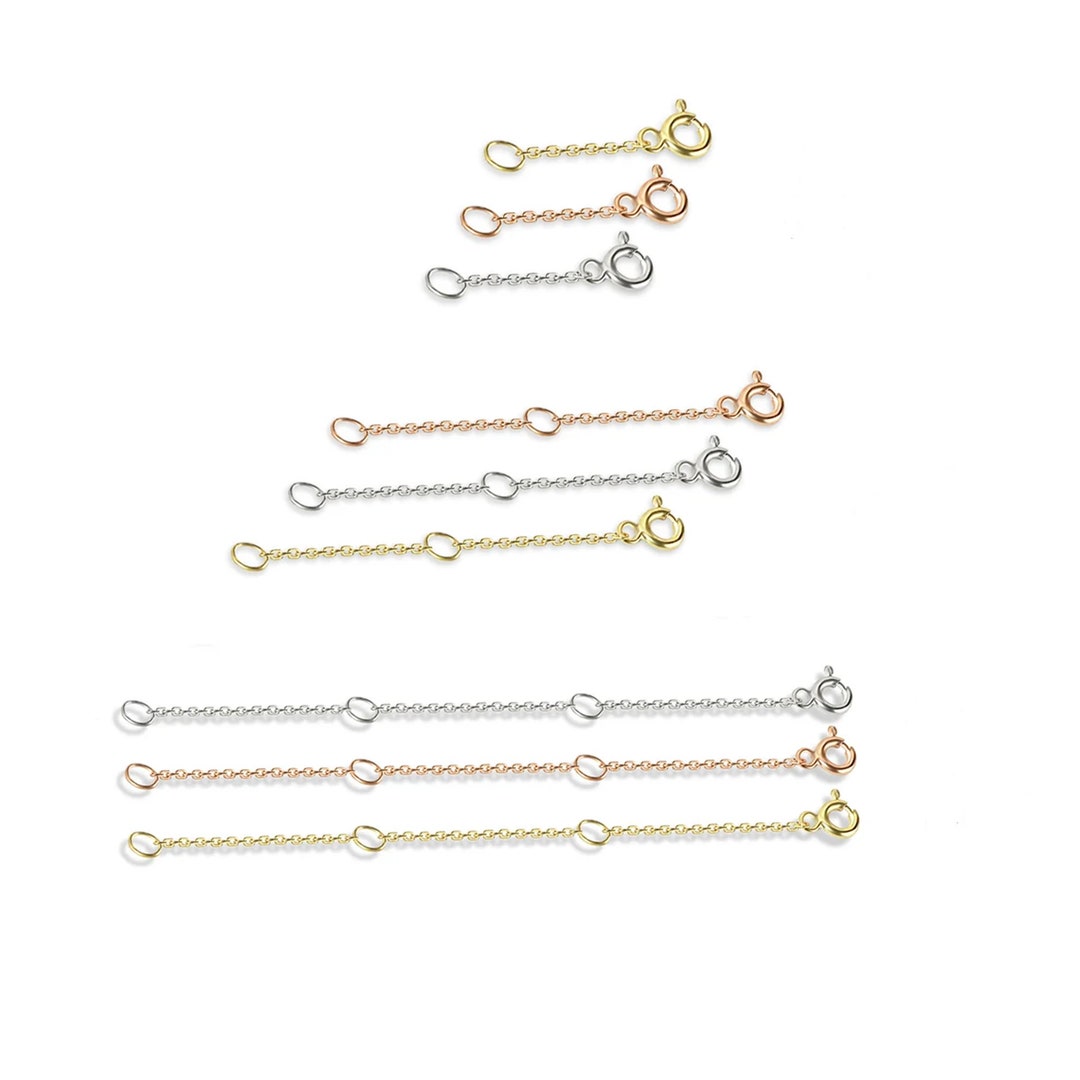 Necklace Extender, Extra Chain for Adjustable Necklace, Adjustable ...