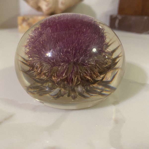 Purple Paperweight - Etsy