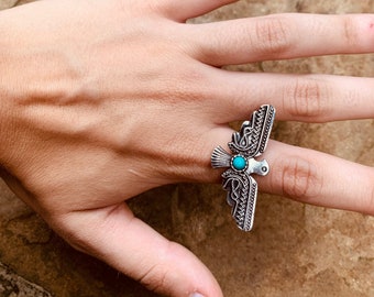 Gunville Thunderbird Ring Set - Etsy
