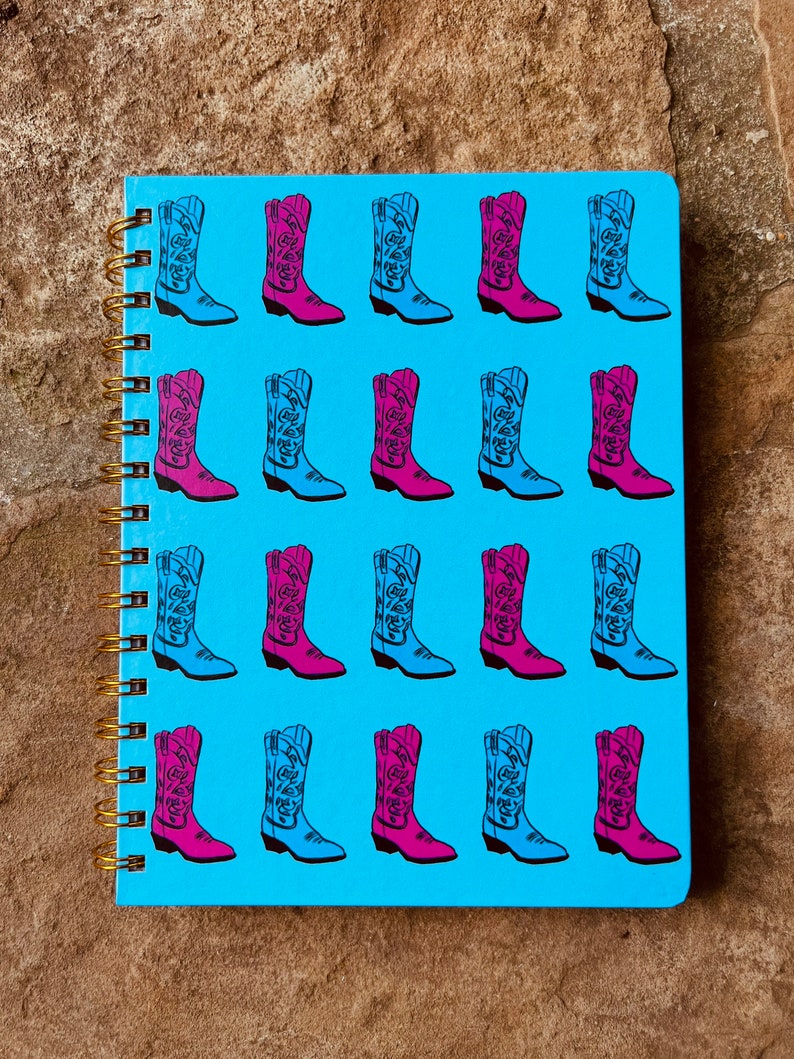 Punchy Western Notebook - Etsy