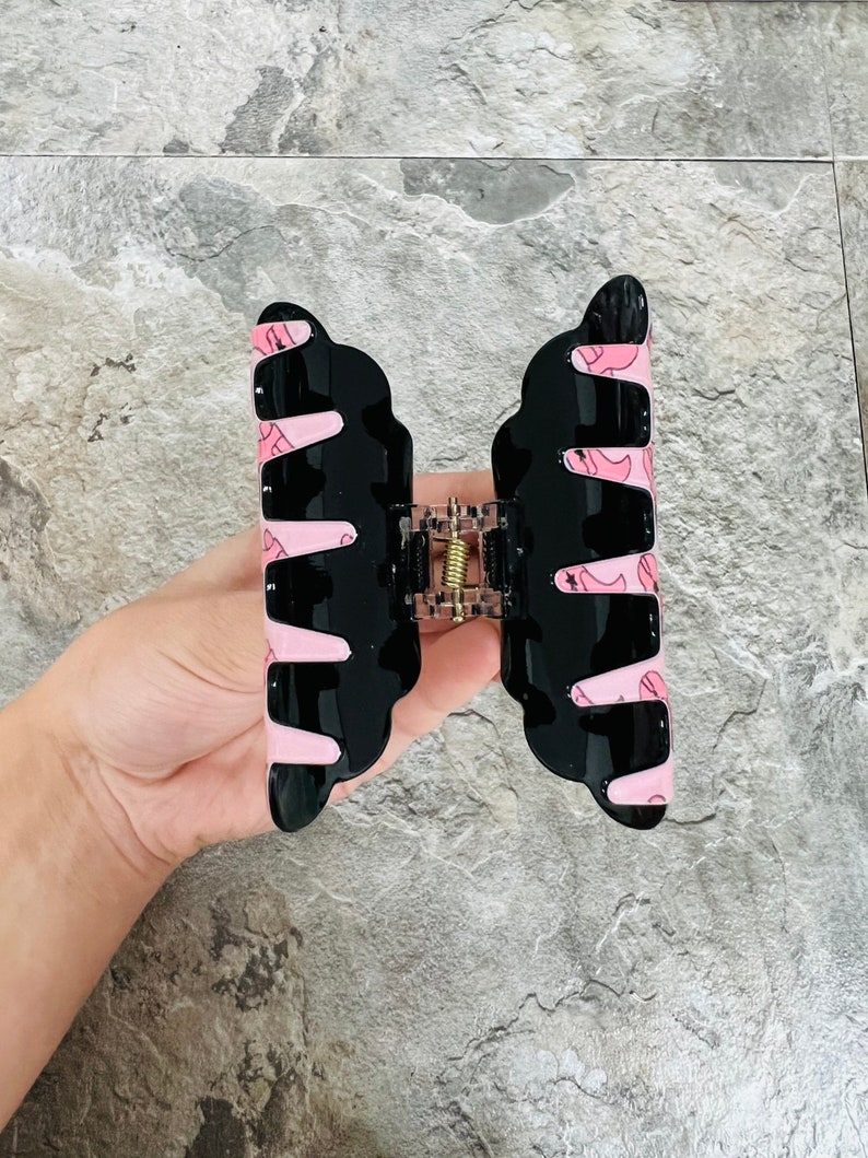 Pink Cowboy Hair Claw - Etsy