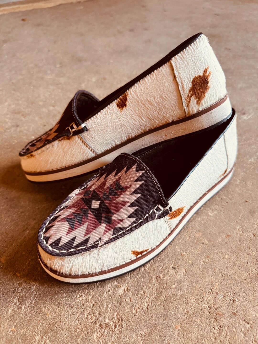 Aztec Cow Print Womens Cruisers - Etsy