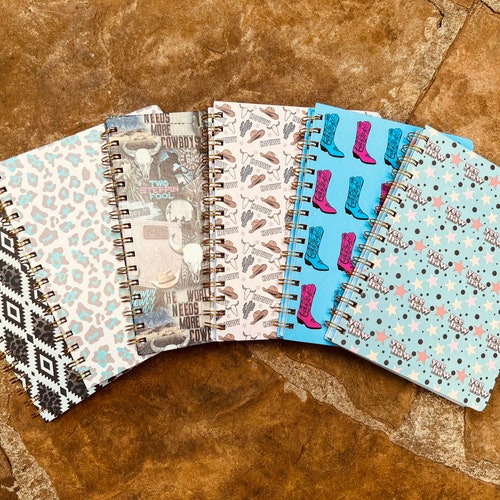 Punchy Western Notebook - Etsy