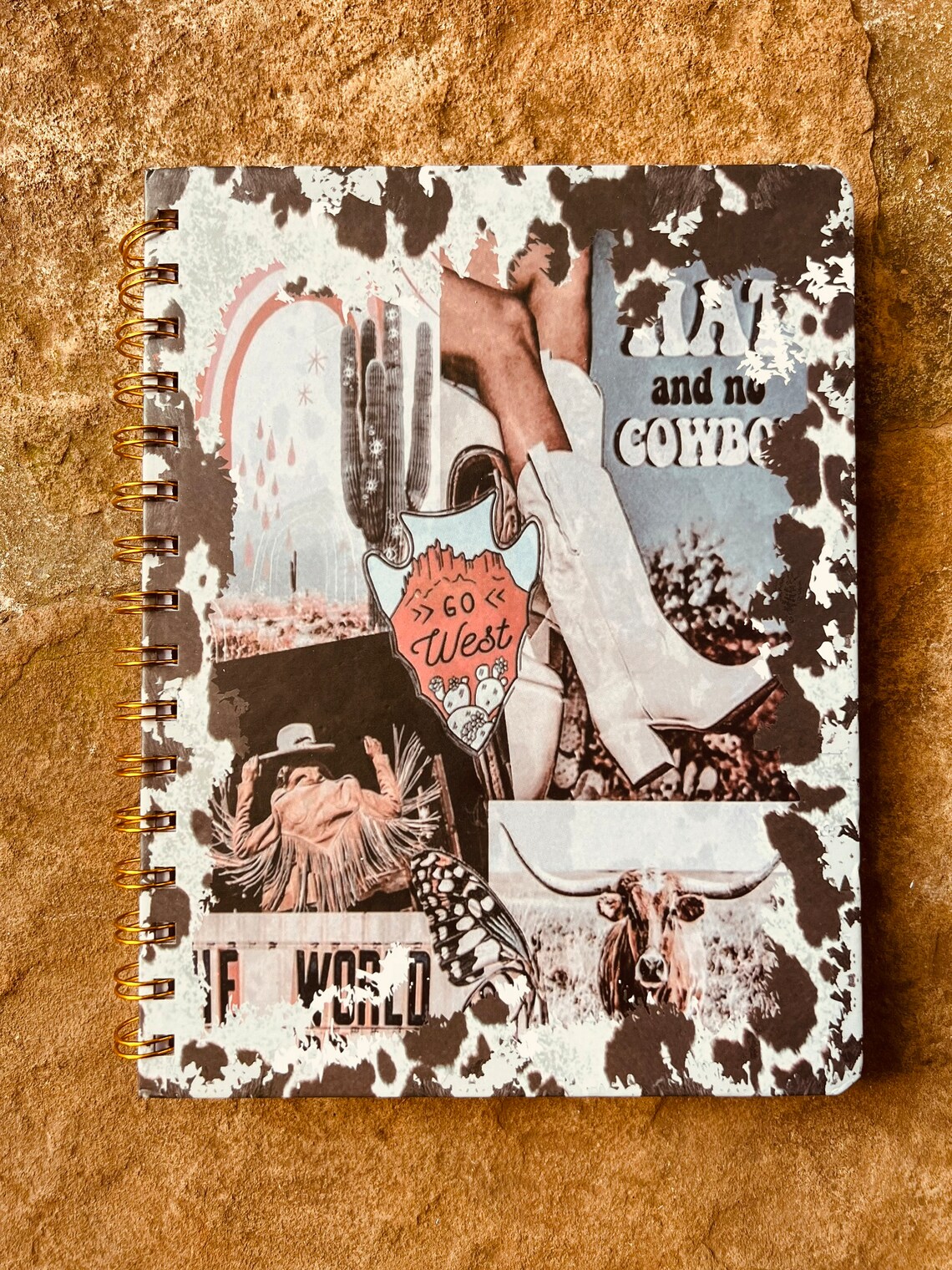 Punchy Western Notebook - Etsy