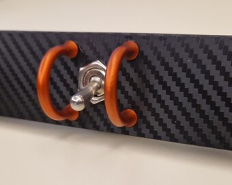 Toggle Switch Guards Anodized Selection of Colors Red/ Blue/ Aluminum ...