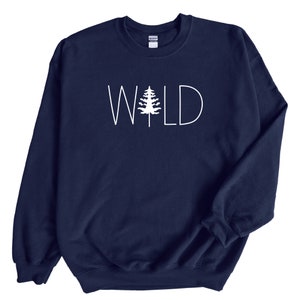 Pine Tree Sweatshirt | Evergreen Trees | Wild Sweater Gift for Nature ...