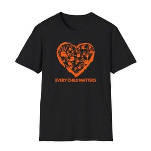 Every Child Matters Shirt Front & Back Print | Orange Shirt Day Poem on ...