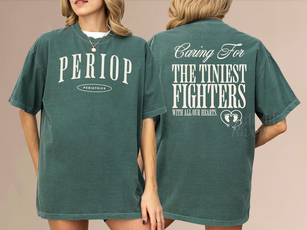 Perioperative Nurse T-shirt: PERIOP Surgical OR, Pediatrics - Etsy