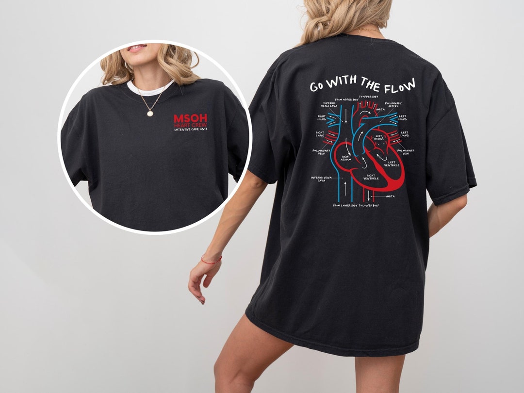 Custom Cardiology Nurse and Doctor Shirt, Personalized Heart Anatomy ...