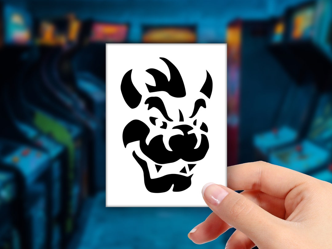 Bowser Mario Bros Vinyl Decal Sticker, Mario Brothers, Car Decals ...