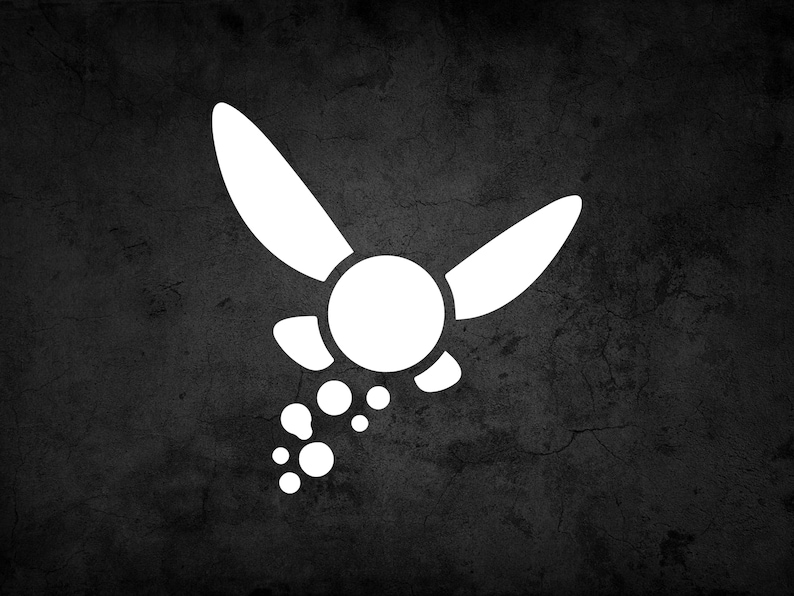 Navi Vinyl Decal Sticker, Zelda, Car Decals, Video Game Stickers ...