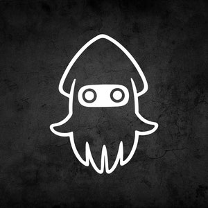 Mario Bros Blooper Squid Vinyl Decal: Car, Laptop, Water Bottle Sticker ...