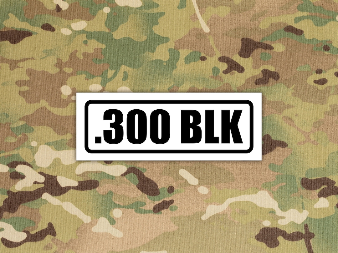 Ammo Storage Label for .300 AAC Blackout Vinyl Decal Sticker - Etsy