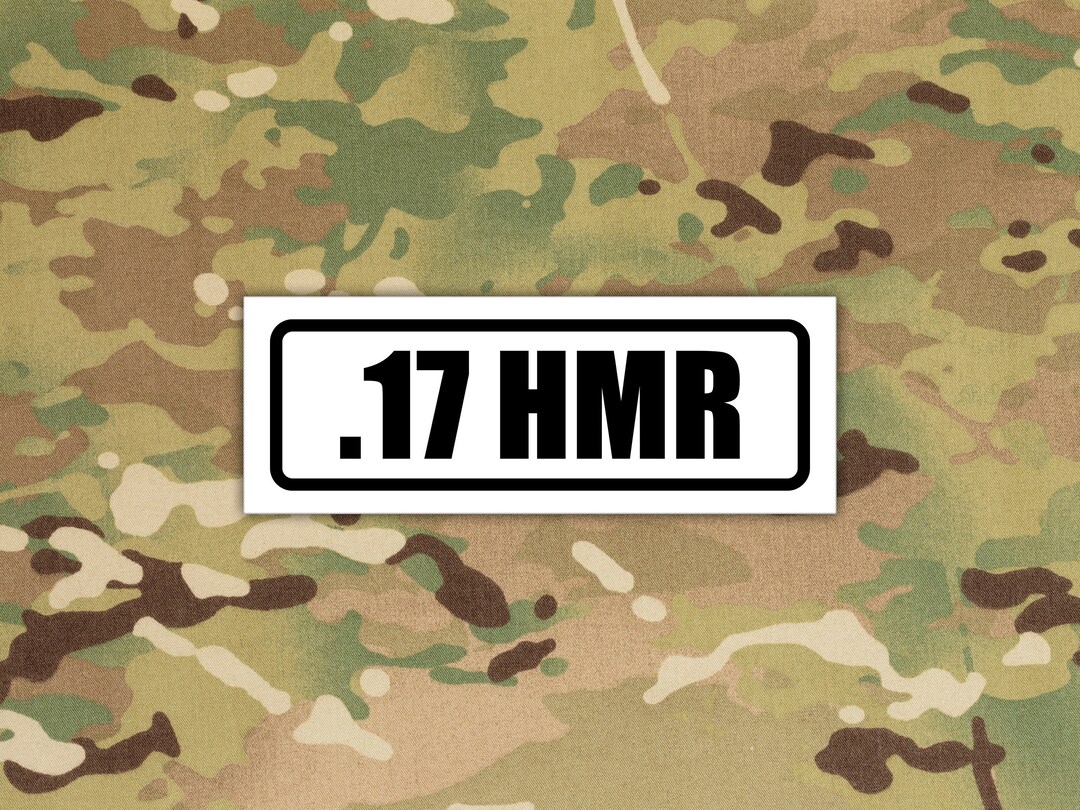 Ammo Storage Label for .17 HMR Vinyl Decal Sticker - Etsy