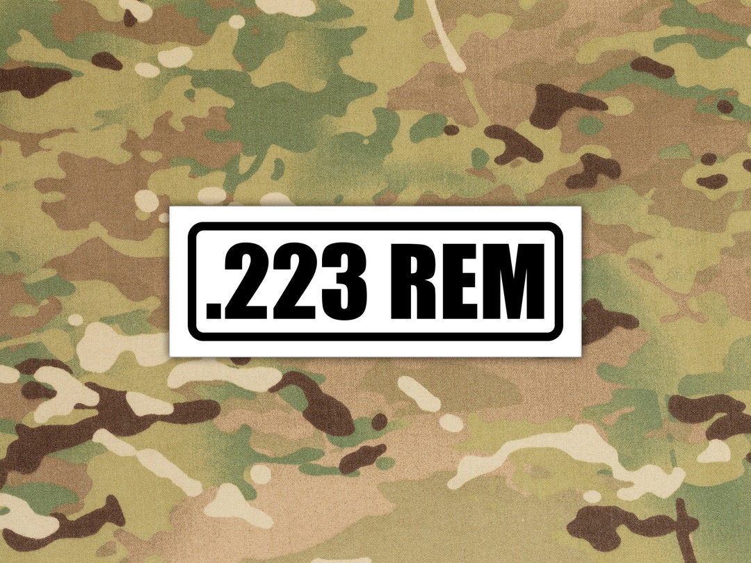 Ammo Storage Label for .223 Rem Vinyl Decal Sticker - Etsy